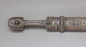 Buy antique ⭐️ Caucasian silver kinjal region Georgia